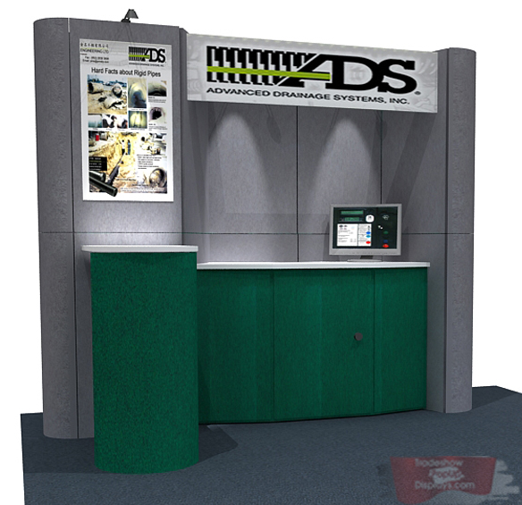 10 ft RC Modular Trade Show Panel Displays