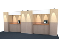 10 ft RC Modular Trade Show Panel Displays